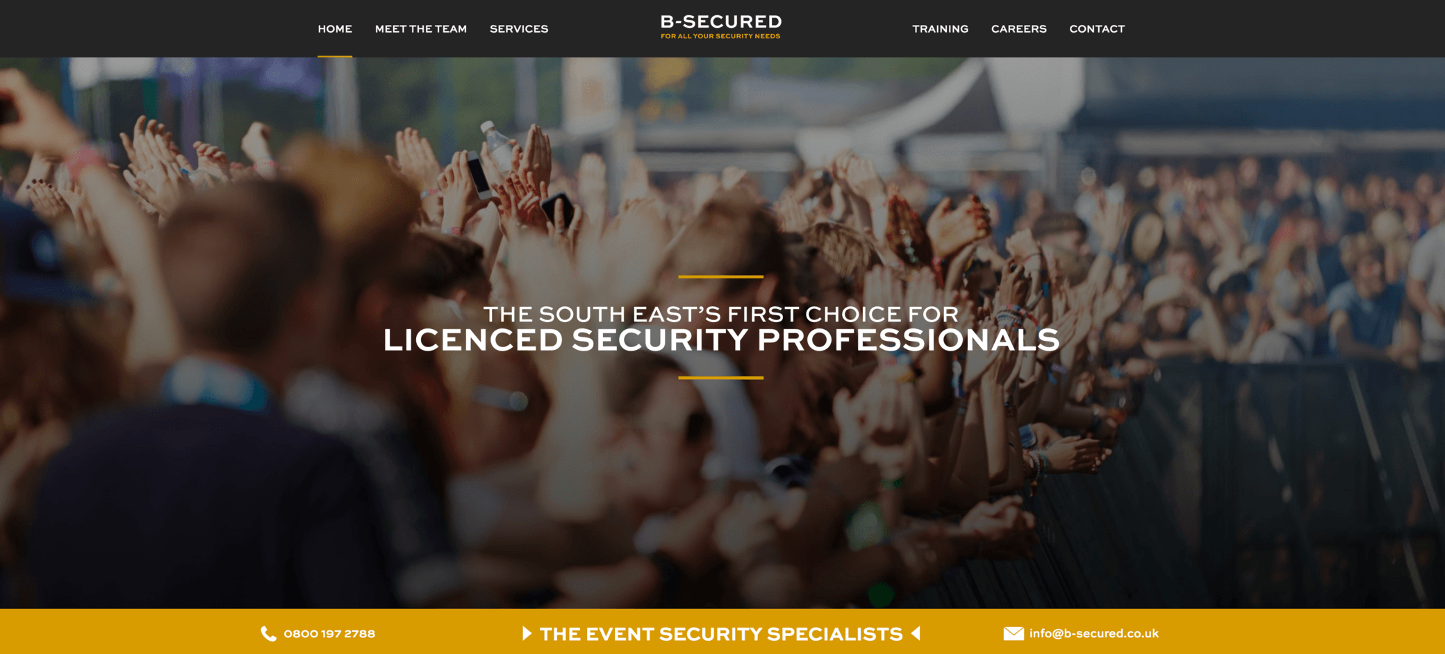 Event Security Services - Security Guard Services | B-Secured